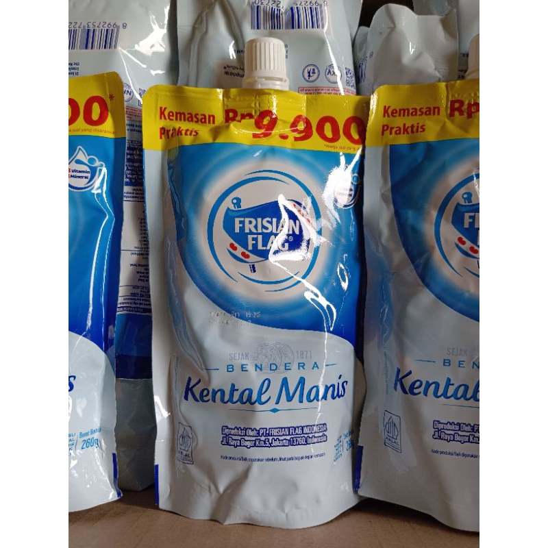 Jual Susu Kental Manis Frisian Flag Pouch 260 Gram | Shopee Indonesia