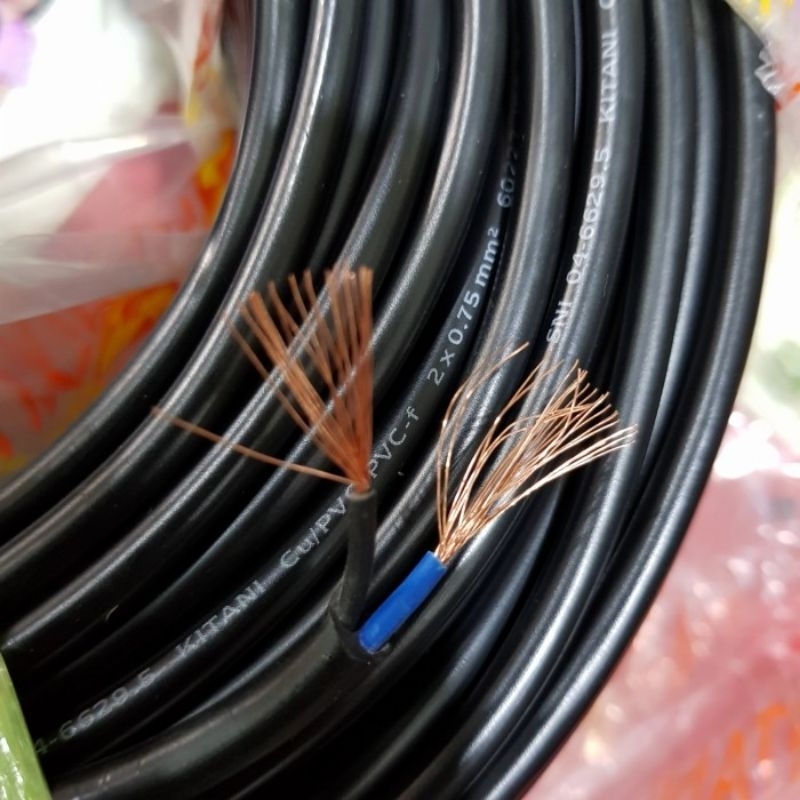 Jual Kabel NYMHY 2x0.75mm Kitani | Shopee Indonesia