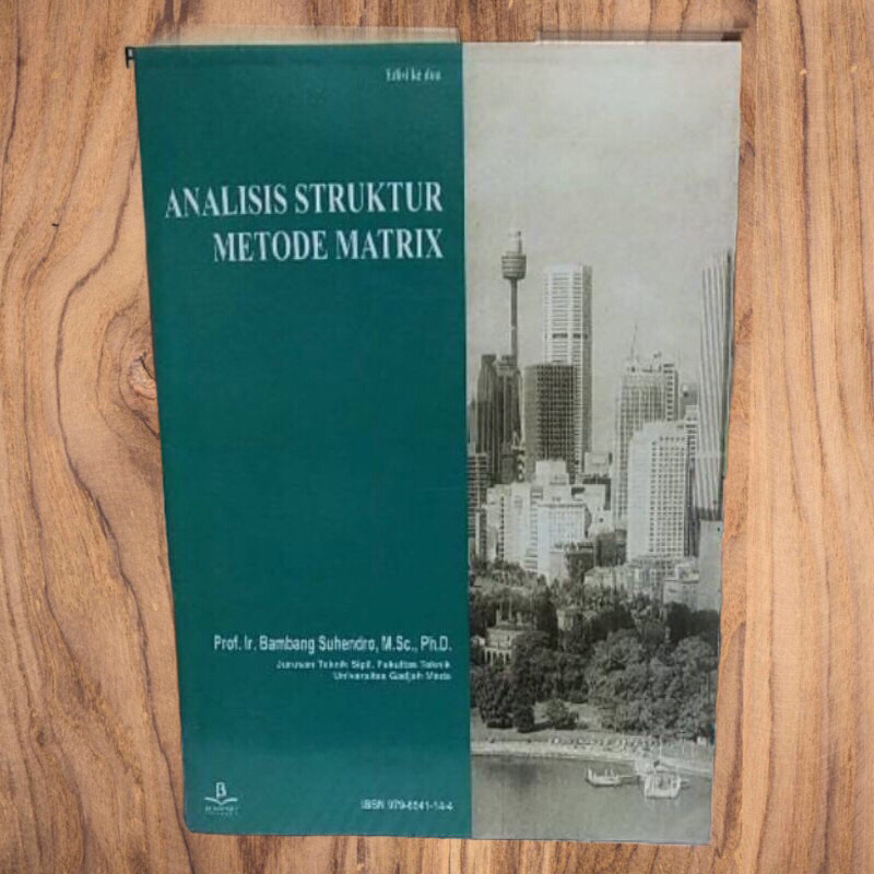 Jual ANALISIS STRUKTUR METODE MATRIX BAMBANG SUHENDRO | Shopee Indonesia