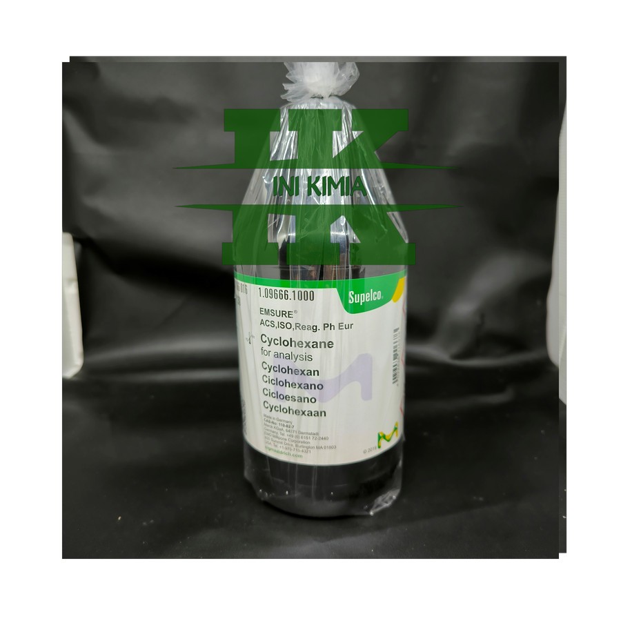 Jual Sikloheksana Pro Analis 1 Liter | Cyclohexane Merck 109666 ...