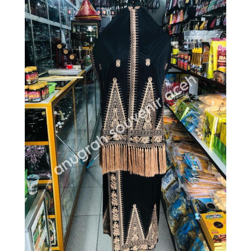 Jual Kain khas Aceh motif pucuk rebung / kain wanita khas Aceh motif ...
