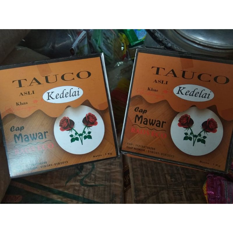 Jual tauco cap mawar khas Pekalongan berat 1 kg | Shopee Indonesia