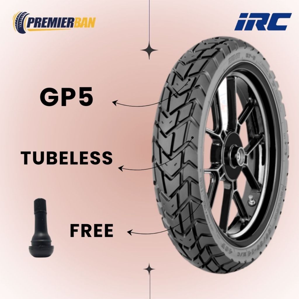 Jual BAN MOTOR IRC GP5 Ring 14 90/90 BAN MOTOR VARIO BEAT MIO | Shopee Indonesia