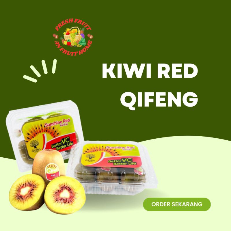 Jual Kiwi Red Qifeng Pack -+500g | Shopee Indonesia