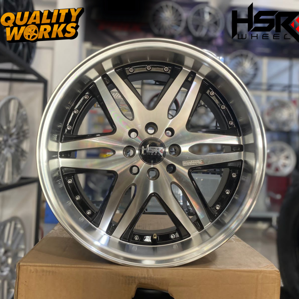 Jual Velg Celong Vios ring 17 HSR Okayama R17 Lebar 7,5/8,5 Black Polish - Raize Alvez | Shopee ...