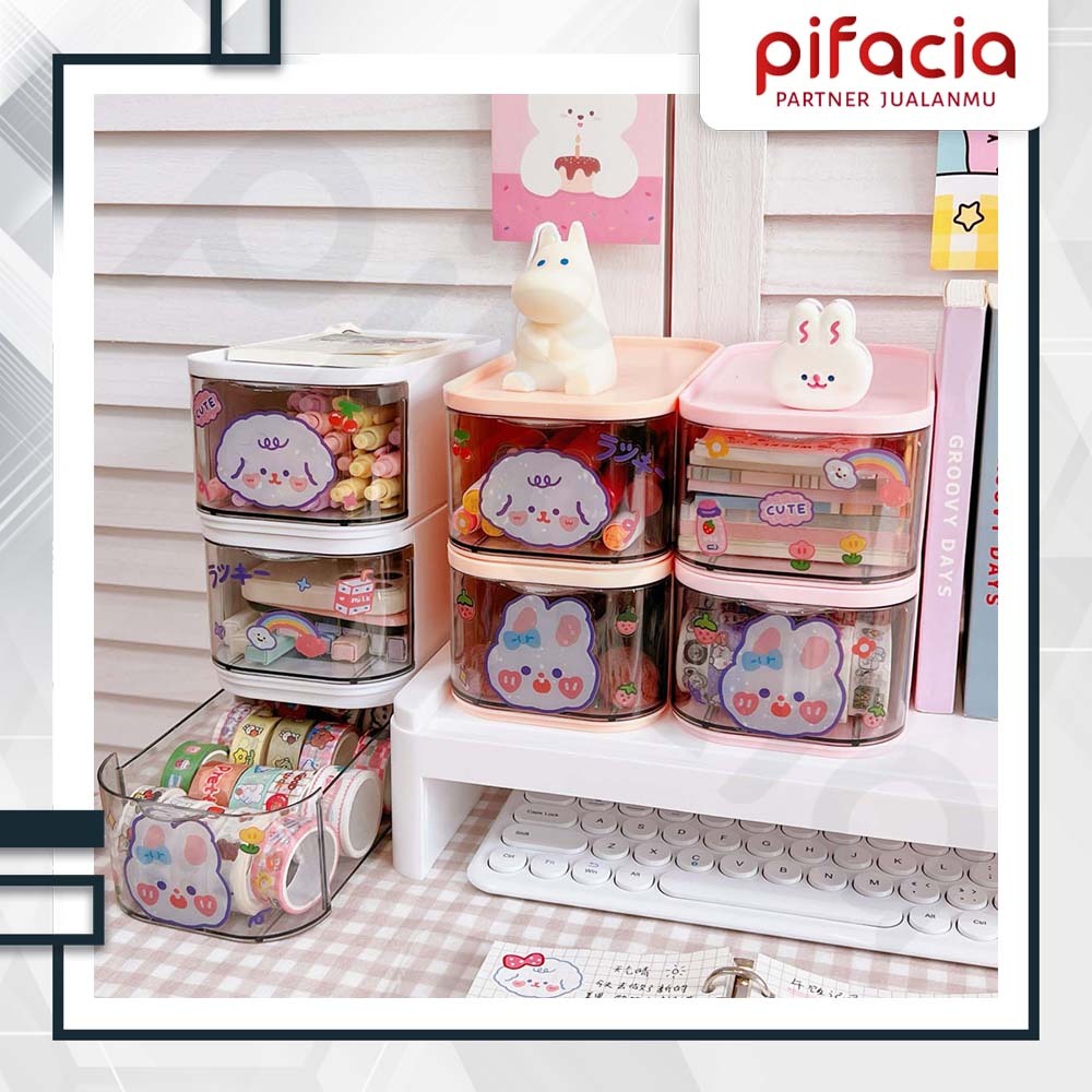 Jual Kotak Laci Kecil Tempat Penyimpanan Mini Drawer Storage Box ...