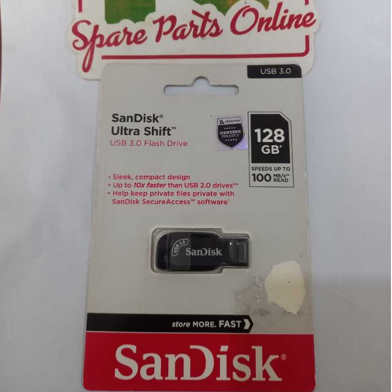Jual SANDISK ULTRA SHIFT USB 3.0 FLASH DRIVE 128GB / G000014 | Shopee ...