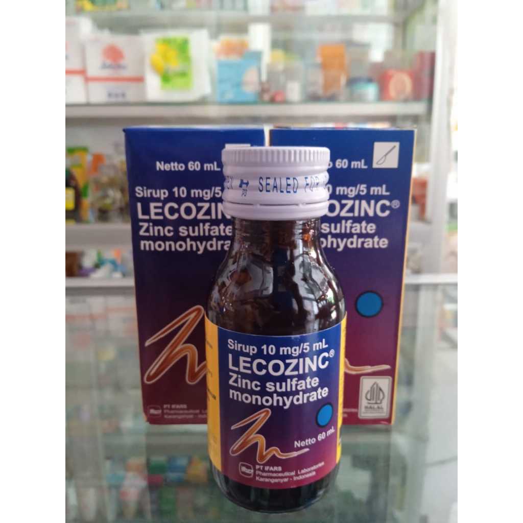 Jual LECOZINC SIRUP 60 ML I OBAT DIARE DAN MENCRET ANAK | Shopee Indonesia