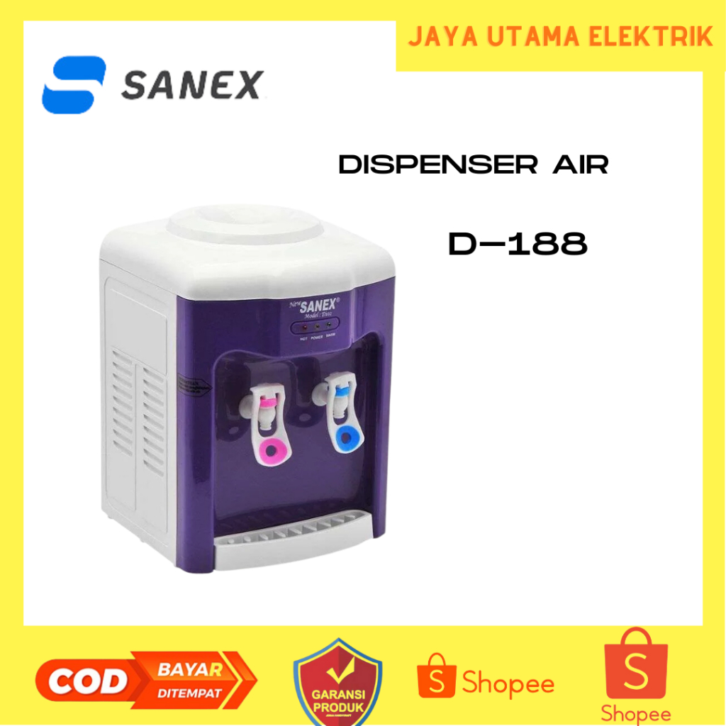 Jual Dispenser Sanex D-102 / D-188 Warna Baru Garansi Resmi ( PANAS ...