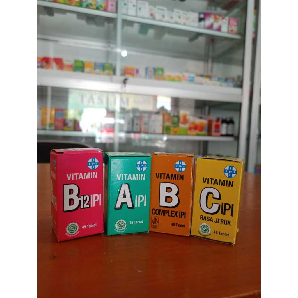 Jual Vitamin B12 IPI/A IPI/B Complex IPI/C IPI | Shopee Indonesia