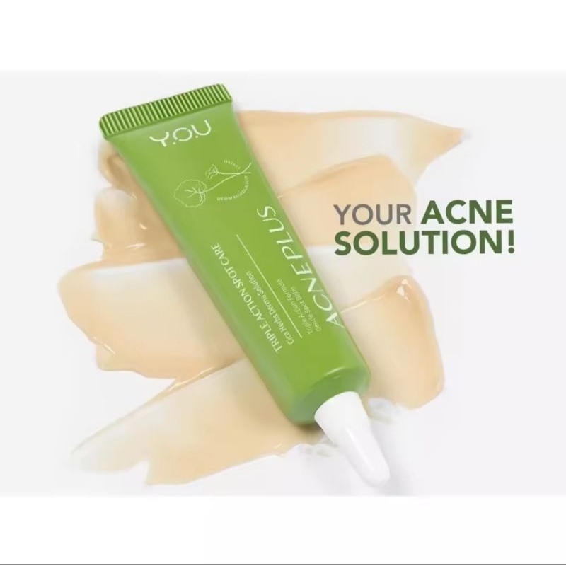 Jual YOU Acne Plus Triple Action Spot Care 15gr / OBAT JERAWAT / YOU/Y ...
