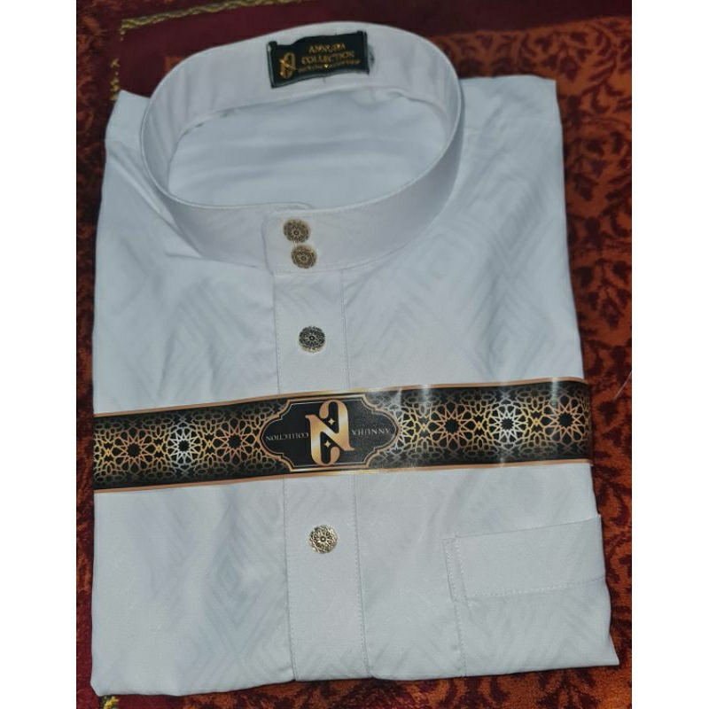 Jual Baju Koko Taqwa Melayu Maroko Sultan An Nuha| Takwa Lengan panjang ...
