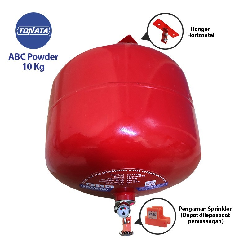 Jual Tonata Automatic Thermatic Pemadam Api Otomatis ABC Powder 10Kg ...