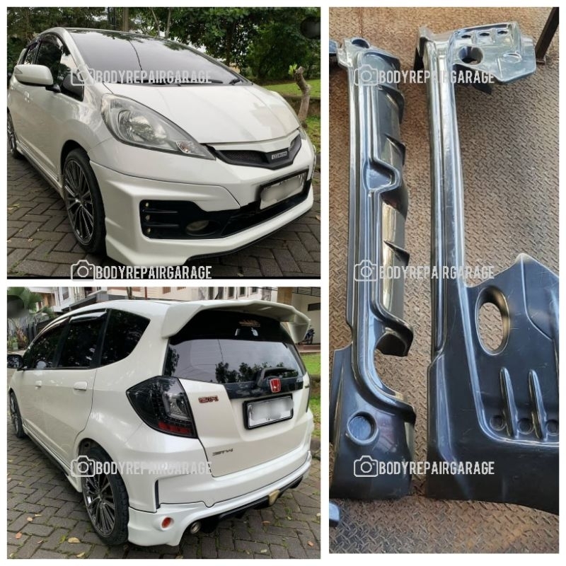 Jual Bodykit honda jazz ge8 mugen rs 2013 add on plastik abs free ...