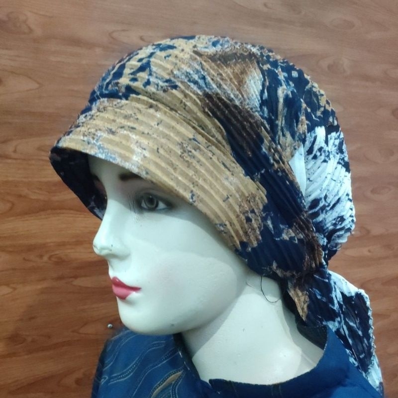 Jual Ciput Plisket Nini iket/ Kerepus Nenek Penutup Rambut Wanita ...