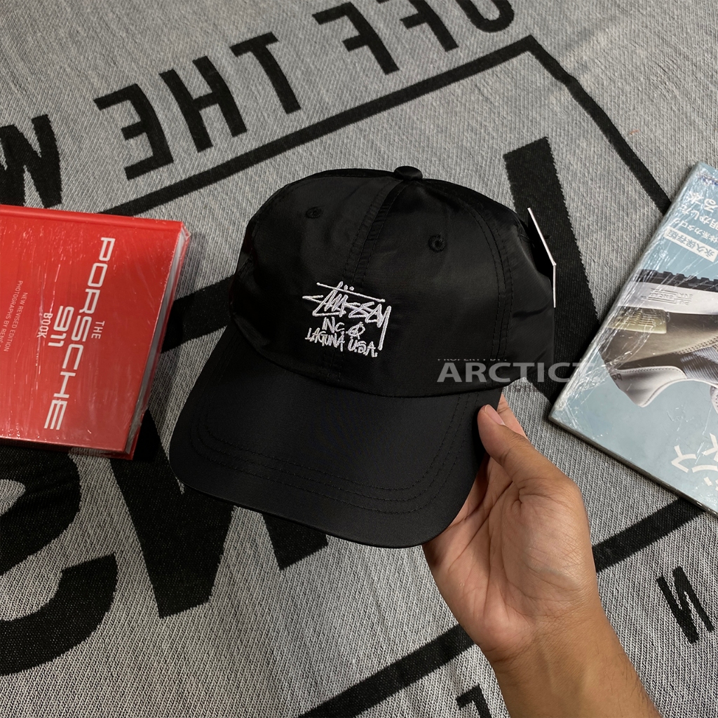 Jual STUSSY LAGUNA LOW PRO CAP HAT - BLACK | TOPI STUSSY | Shopee Indonesia