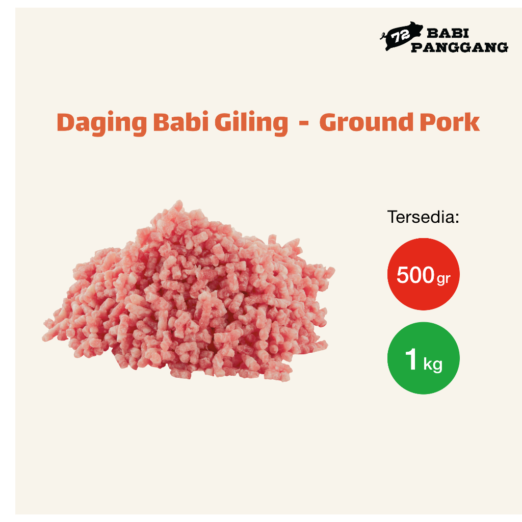 Jual Daging Babi Giling / Ground Pork (1 Kg & 500 Gr) | Shopee Indonesia