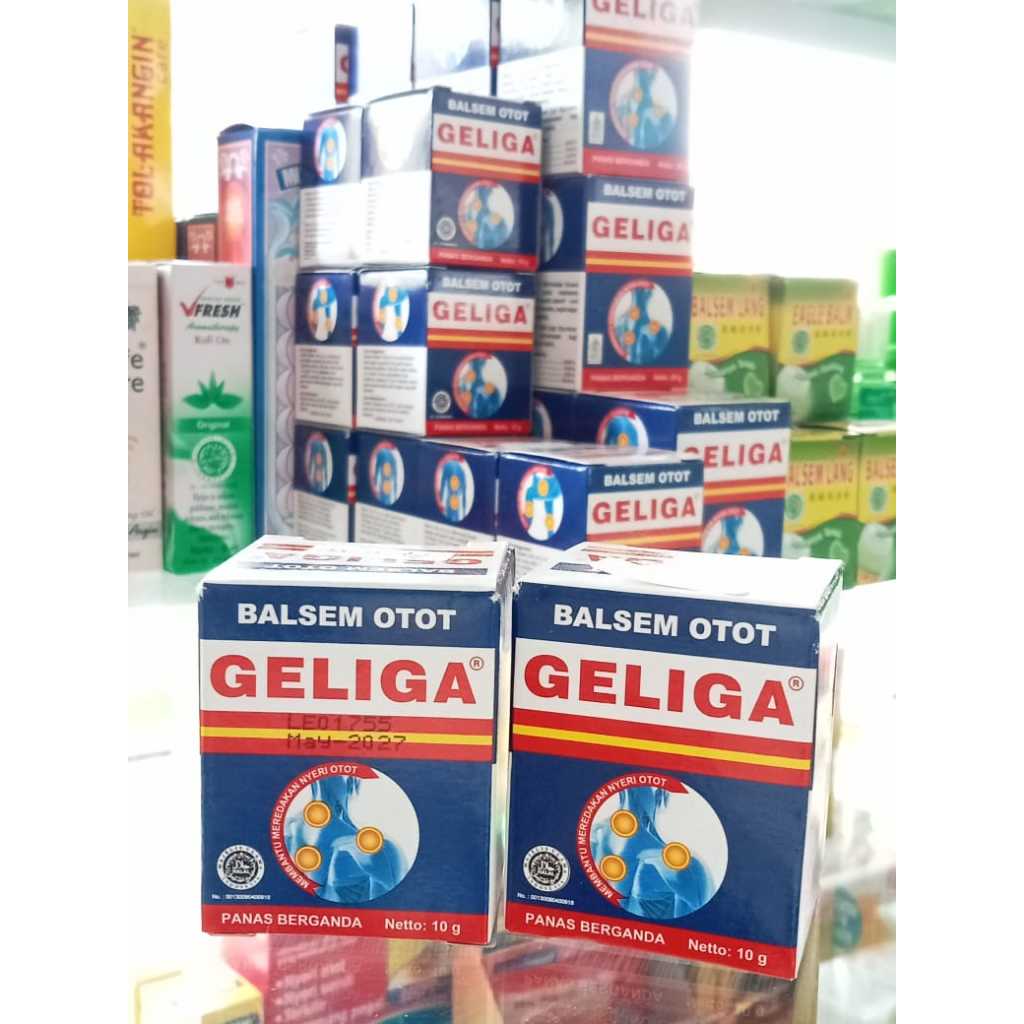 Jual Balsem Otot Geliga Muscular Balm 10 g | Shopee Indonesia