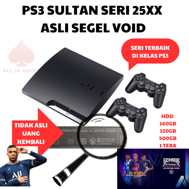 Jual PS3 SLIM CFW SERI 25XX FULL GAME BONUS PES TERBARU | Shopee Indonesia