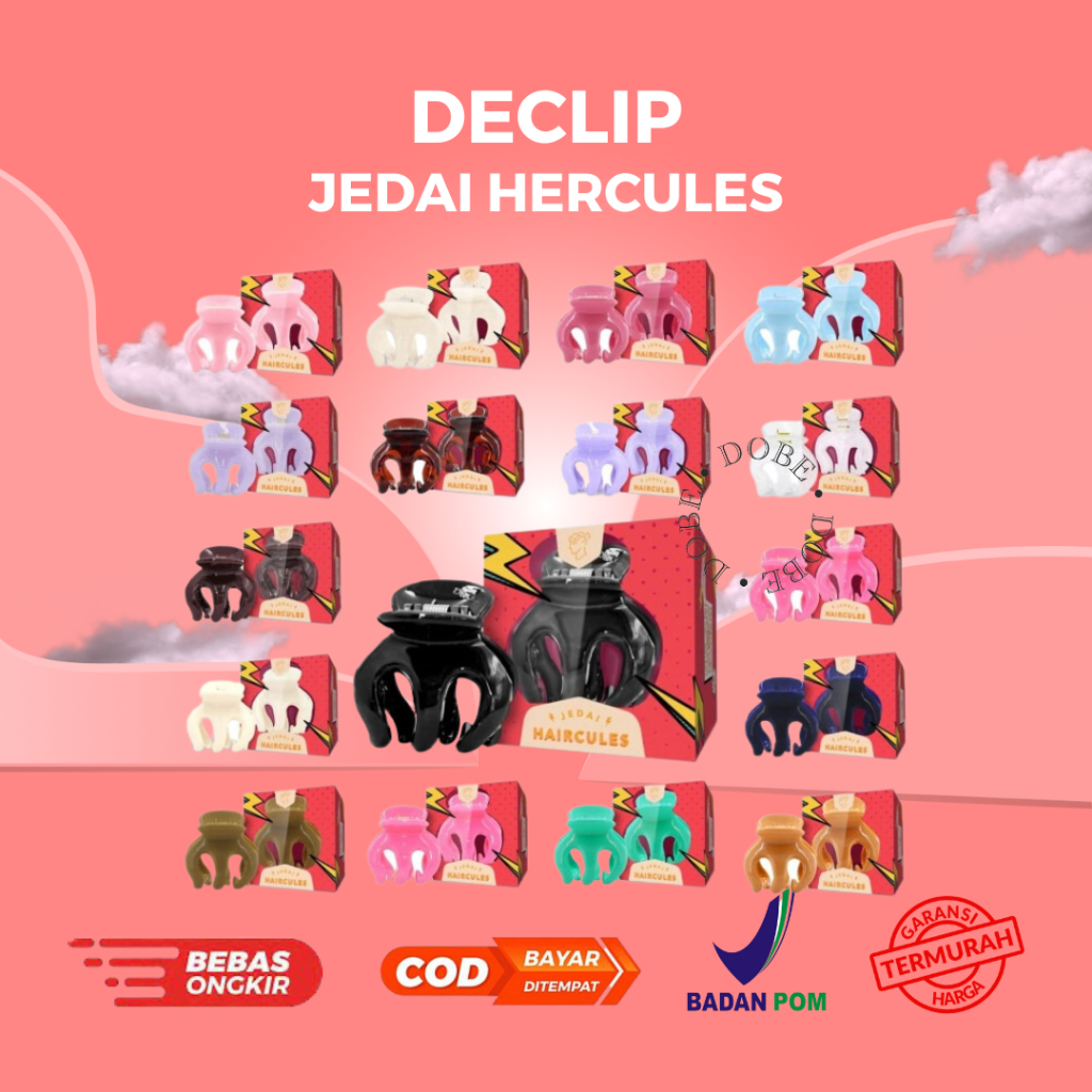 Jual DECLIP Jedai Hercules Original Gigi 5 Ukuran 5cm | Shopee Indonesia