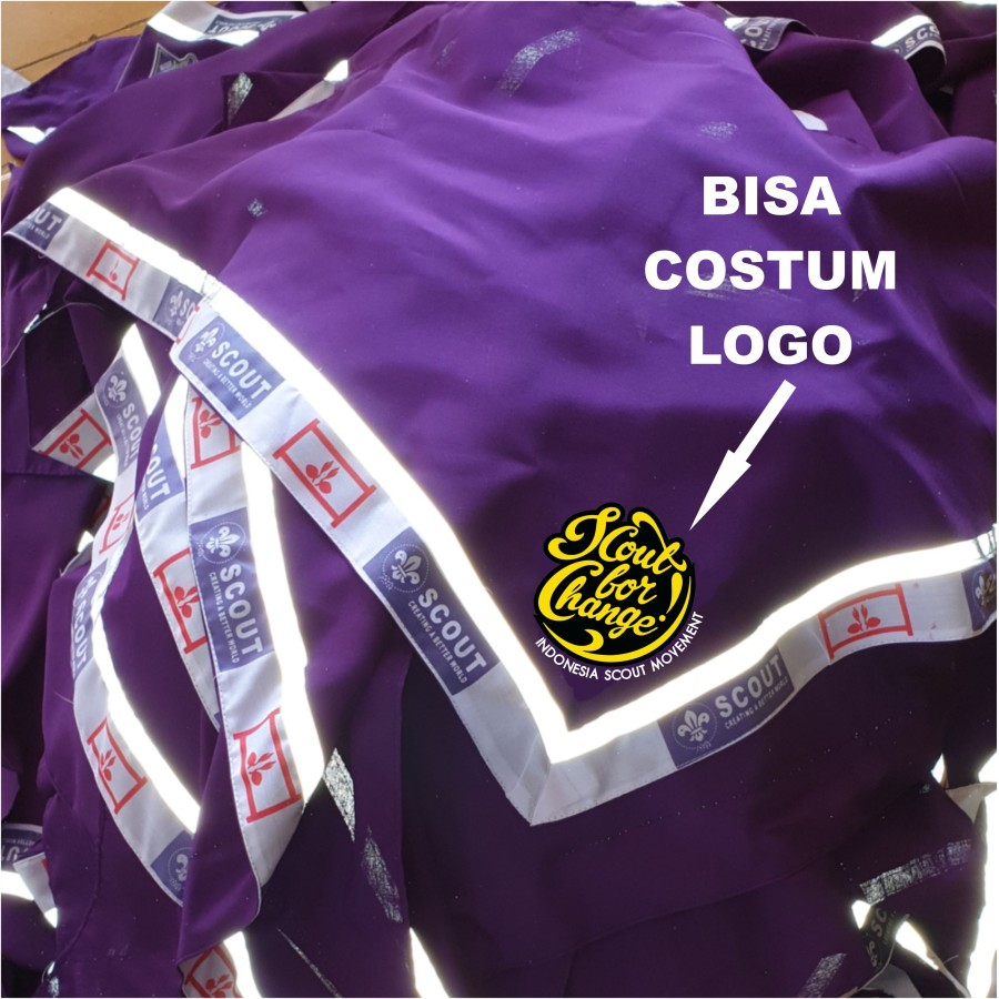 Jual Scraf Pramuka Costum Logo Menyala | Shopee Indonesia