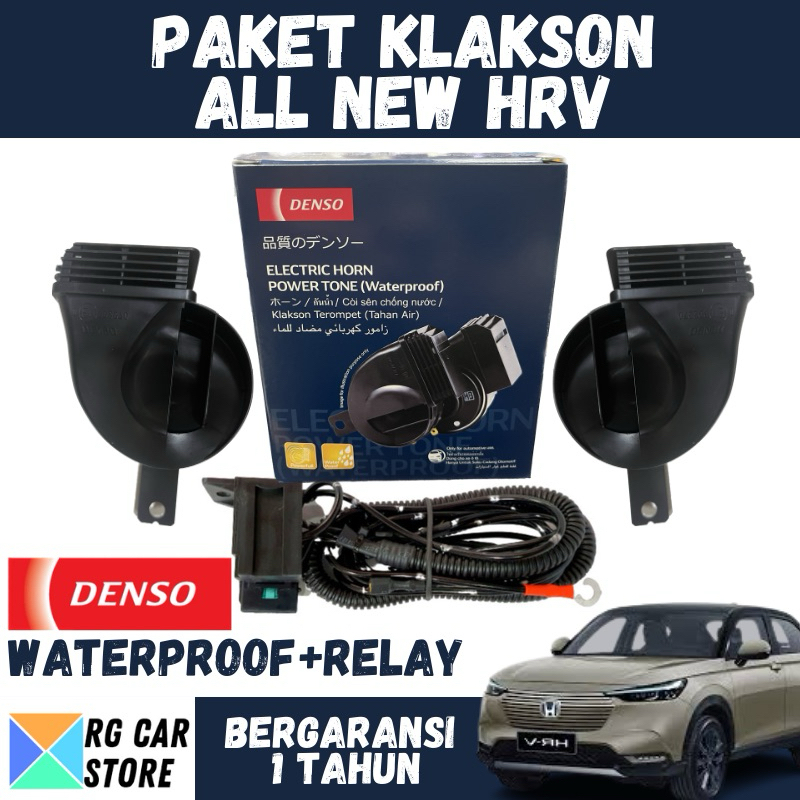 Jual Klakson Honda All New Hrv Merek Denso Waterproof Original Dijamin ...