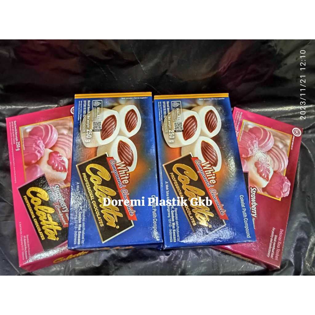 Jual colatta Compound Coklat / Chocolate Blok 250gr / Coklat Blok DCC ...