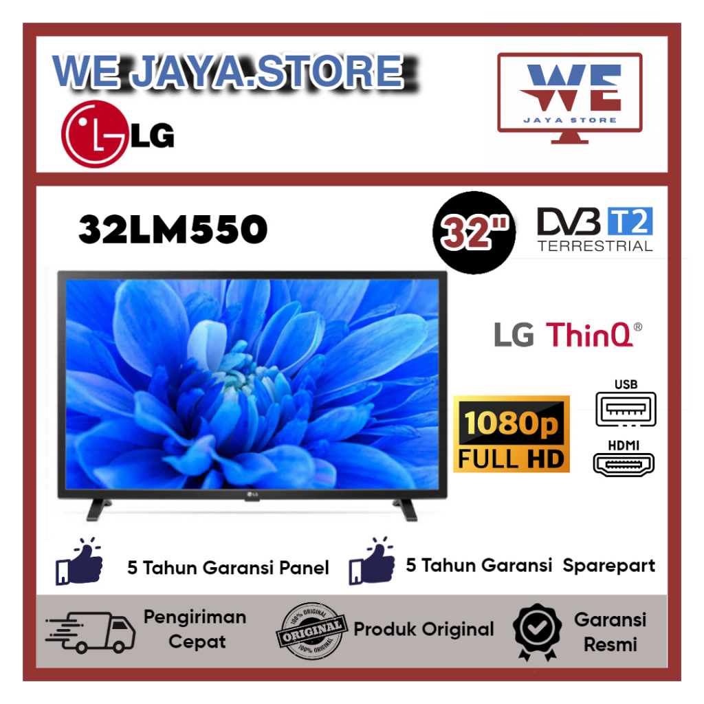 Jual TV LED Digital LG 32LM550 LED LG 32 Inch Digital TV LG | Shopee ...