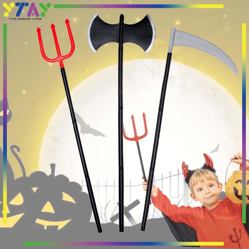 Jual Halloween Kostum Tongkat/Devil Pisau/Tongkat Sabit Atau/Trisula ...