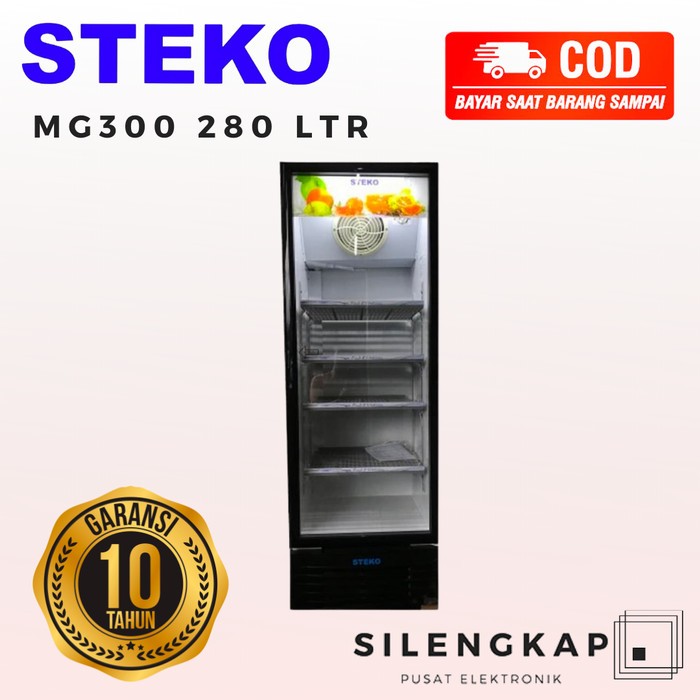 Jual SHOWCASE STEKO MG 300 LEMARI PENDINGIN DISPLASY COOLER MG300 NO ...