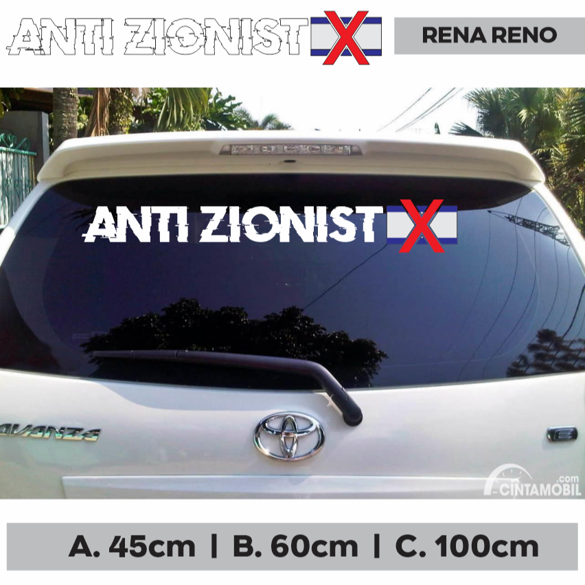 Jual STICKER ANTI ZIONIST IS-RAEL FREE PALESTINE | Shopee Indonesia