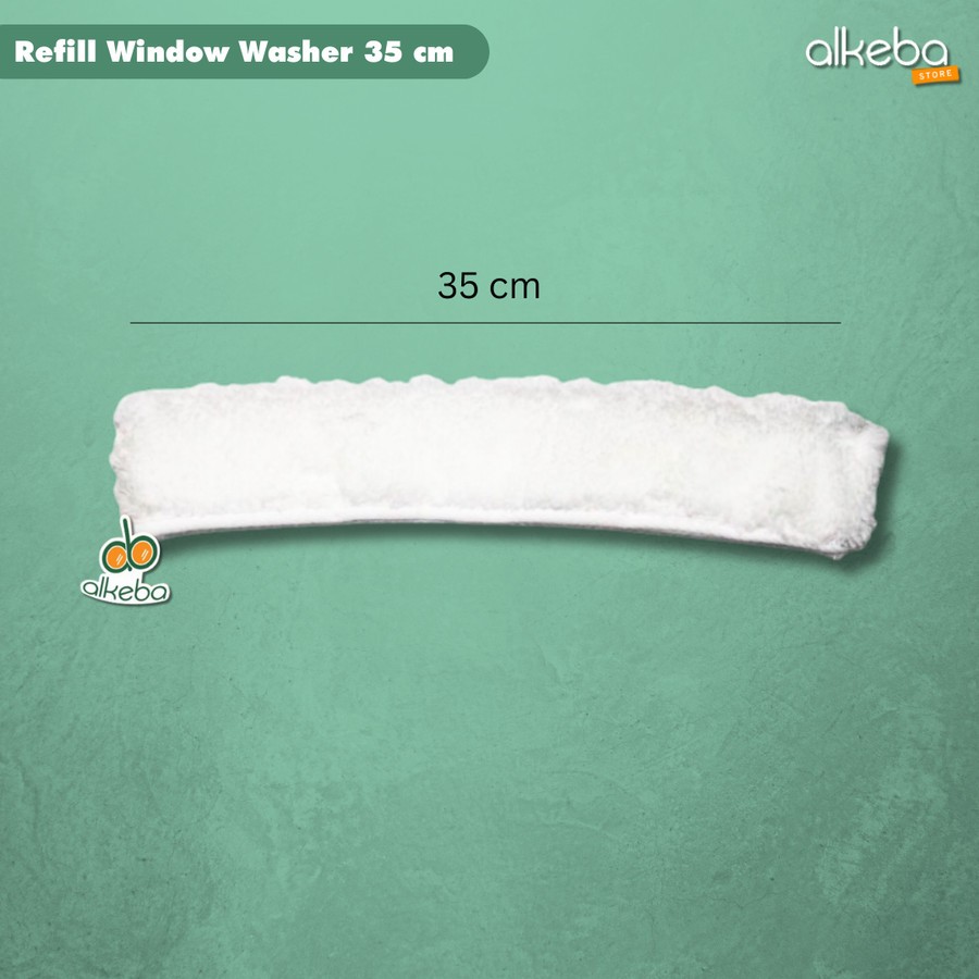 Jual Refill Window Washer 35 cm - kain isi ulang pengganti washer 35cm ...