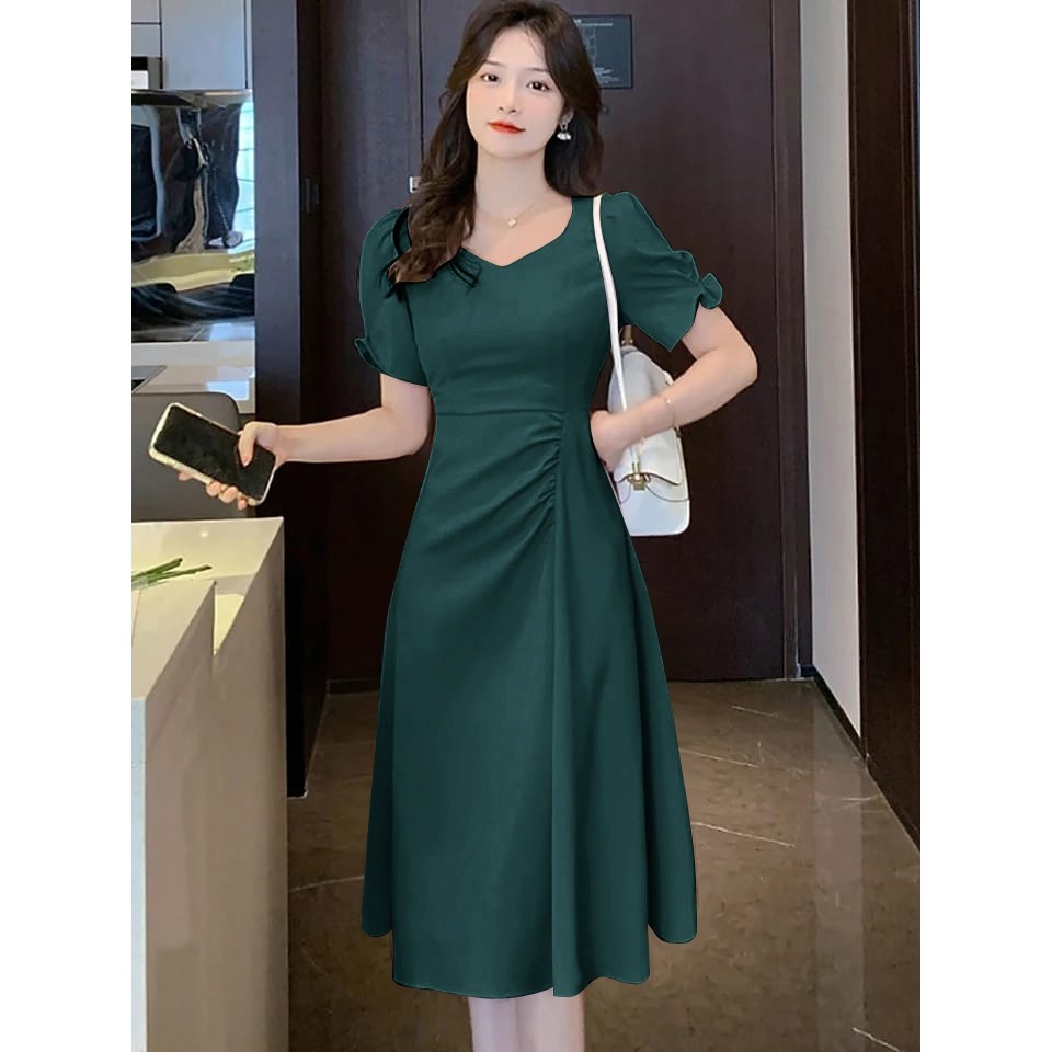 Jual SEVEN.CLOTH Fafa Dress / Dress Scuba / Edisi Natal / Pakaian ...