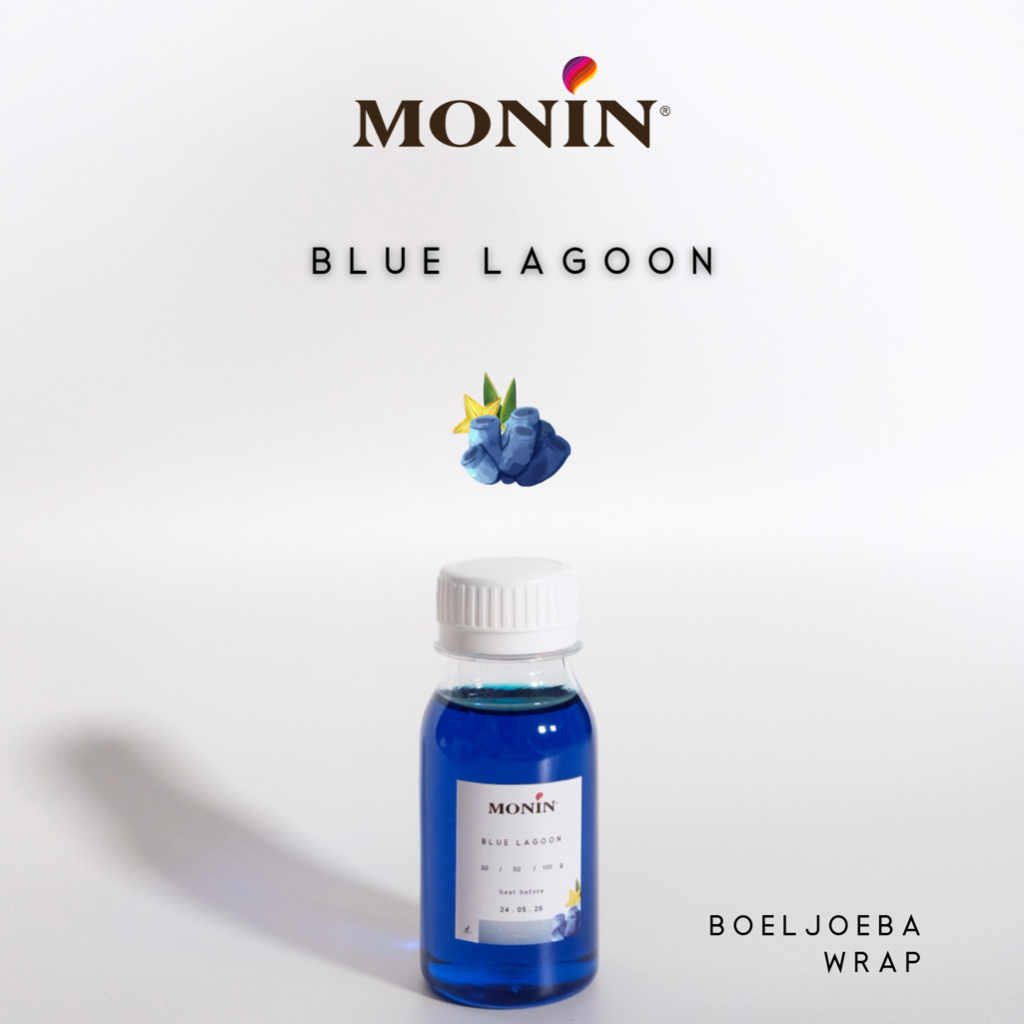 Jual Monin Blue Lagoon Syrup Repack [30, 50, 100] g | Shopee Indonesia