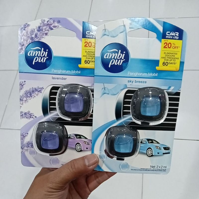 Jual Mahbubah - Ambipur Ambi Pur Car Mini Clip Pengharum Mobil Sky ...