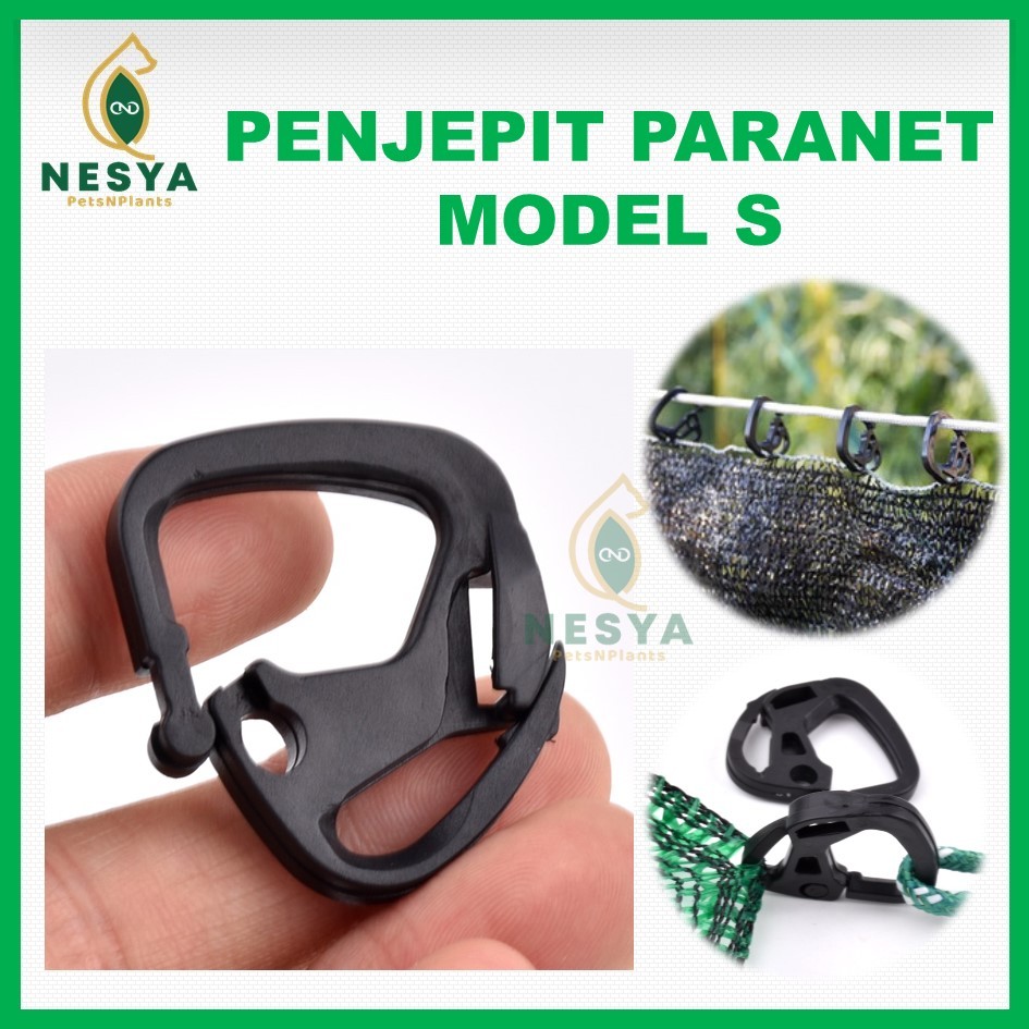 Jual Penjepit Jaring Paranet Waring Model S Model Segitiga | Shopee ...