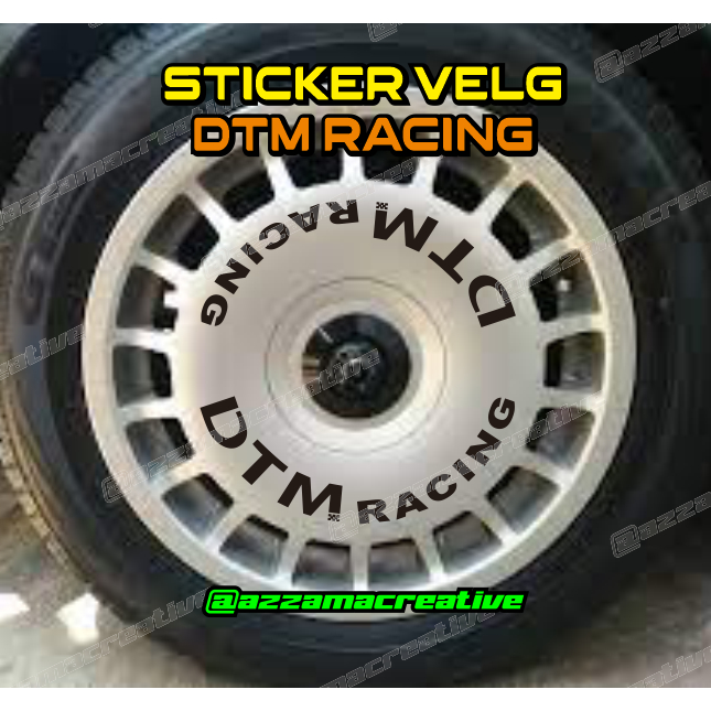 Jual Sticker Velg Mobil DTM Racing | Shopee Indonesia