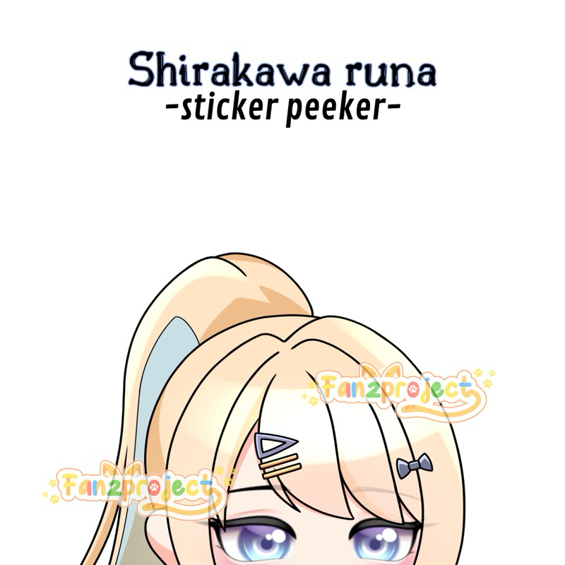 Jual STICKER INTIP ANIME SHIRAKAWA RUNA | Shopee Indonesia