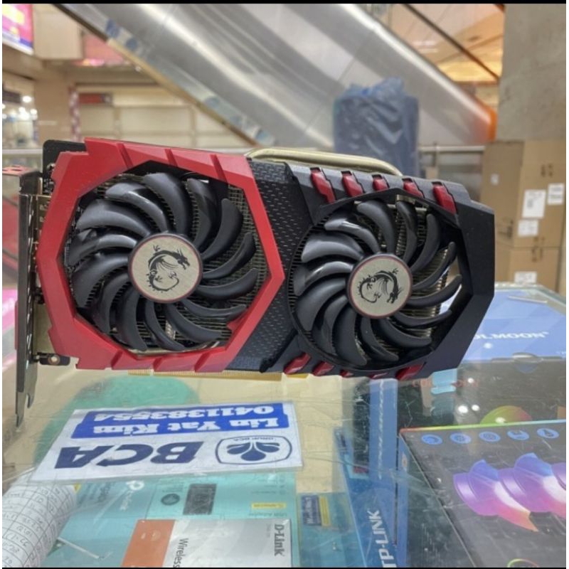 Jual VGA MSI GTX 1050Ti GAMING X 4GB DDR5 2ND | Shopee Indonesia
