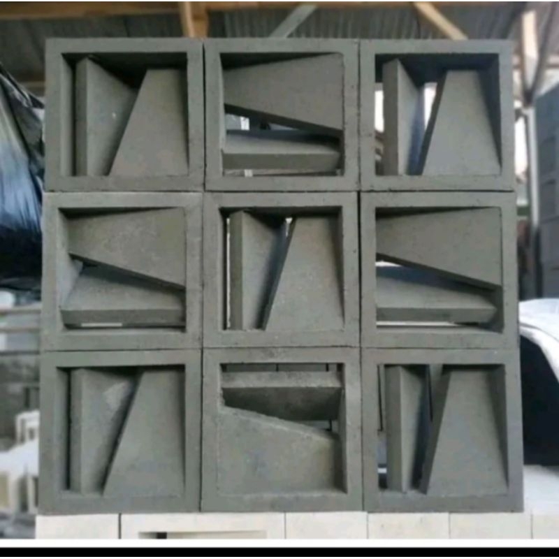 Jual Roster abu loster lubang angin pagar rumah aesthetic termurah ...
