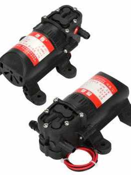 Jual Paket Pompa Air Dc 12v? Mesin Pompa Dc 12v 100 Psi + Adaptor ...