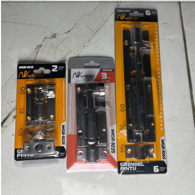 Jual Grendel Stainless 2 inch / Slot Jendela Pintu Stainless 2 inch ...