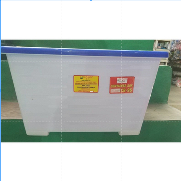Jual Kontainer Box Plastik 95 L / Container Box / Kotak Penyimpanan ...