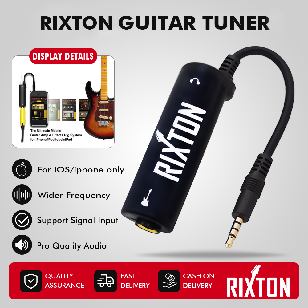 Jual RIXTON Music iRig Guitar Interface Converter Replacement Guitar ...
