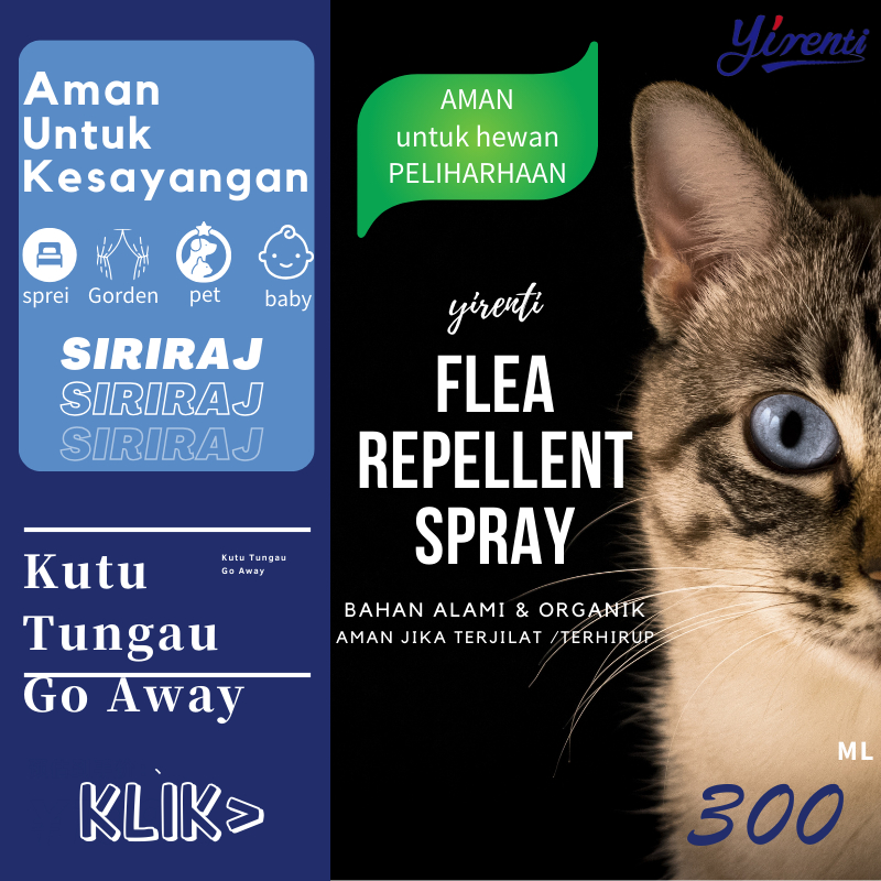 Jual 【yirenti】PET FLEA REMOVER | OBAT KUTU PELIHARAAN - 100% BAHAN ...