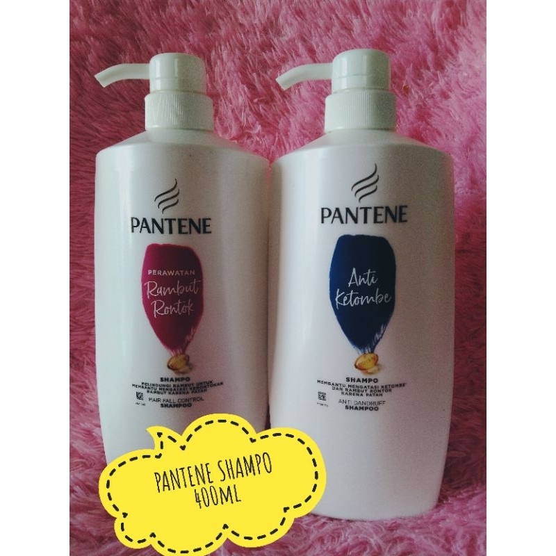 Jual Shampo Pantene hairfall 400ml / shampo pantene anti dandruf 400ml ...