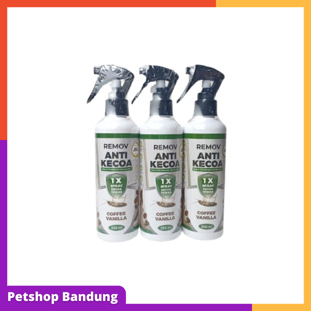 Jual PETSHOP BANDUNG REMOV Spray Pembasmi Kecoa & Serangga 250ml ...