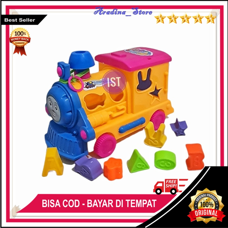 Jual Mainan Kereta Api Rel Panjang Jumbo RC Set Puzzle Kreatifitas Boks ...
