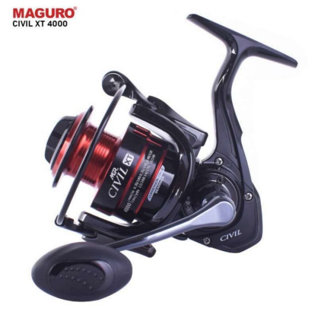 Jual Reel Spinning Maguro XT Series Civil XT 5+1 Ball Bearings Pilih Ukuran | Shopee Indonesia