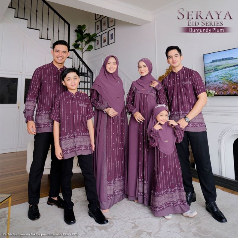 Jual Moslem Ori Couple Sarimbit Family Set Pakaian Muslim Keluarga ...
